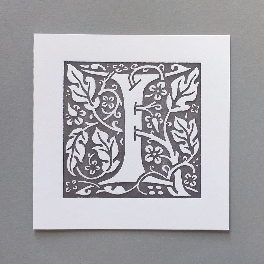 William Morris 'I' - The Passenger Press