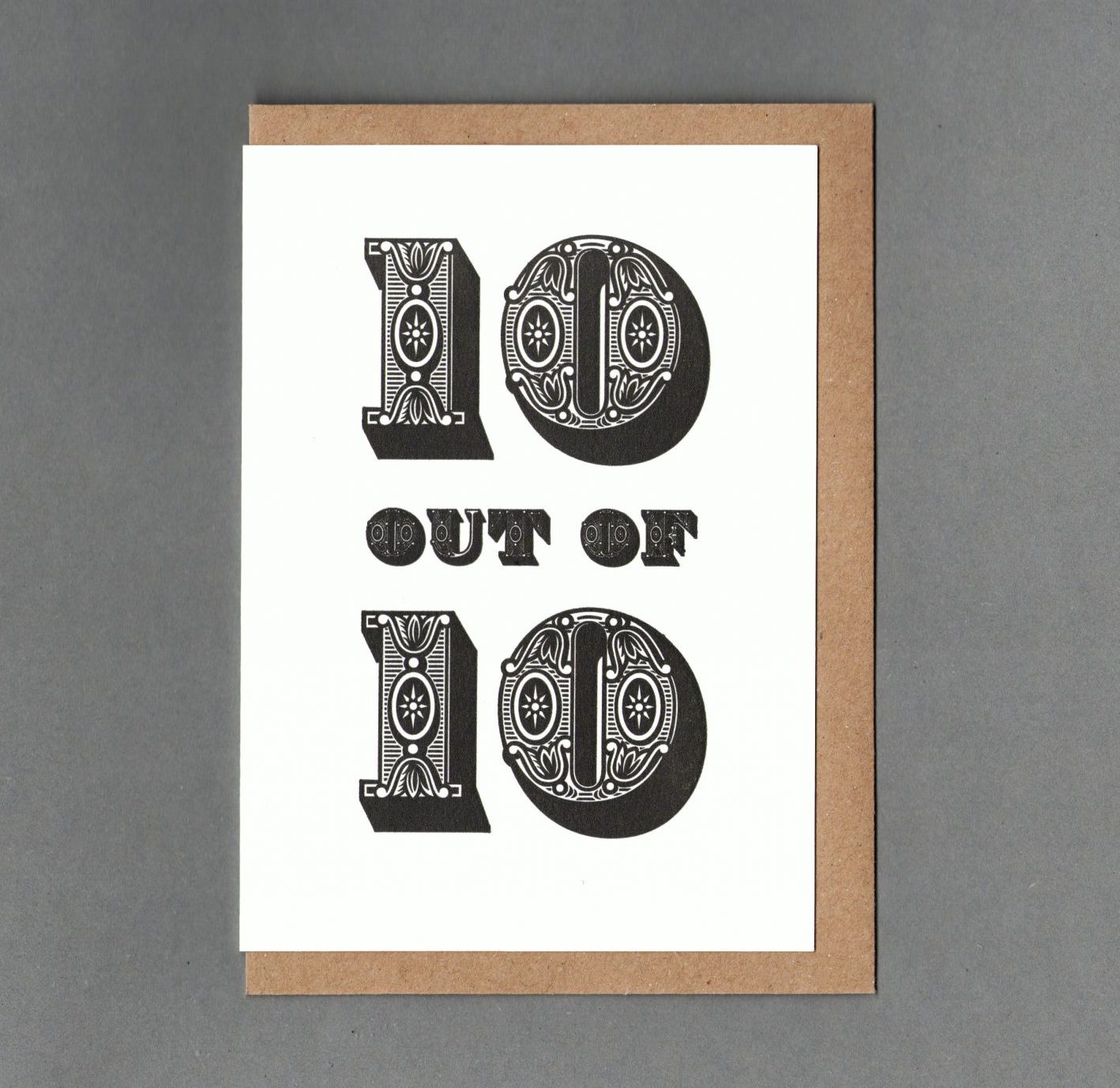 10 out of 10 B&W - The Passenger Press