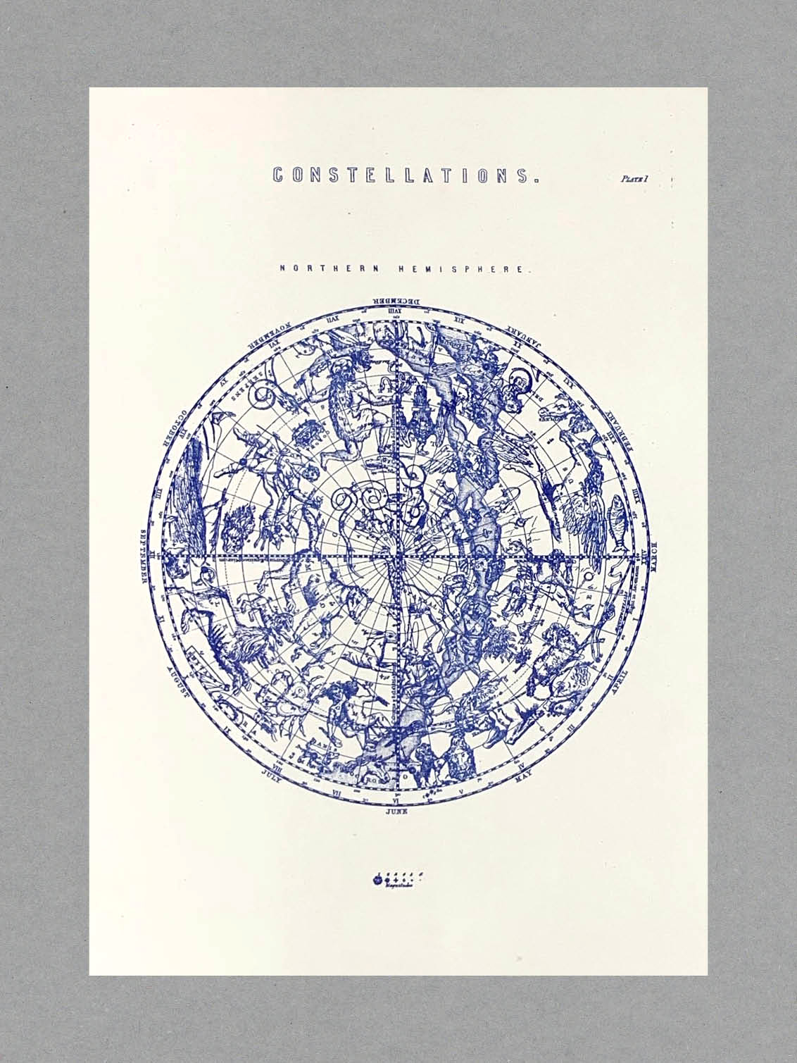 Constellations - A3 Risograph Print - The Passenger Press